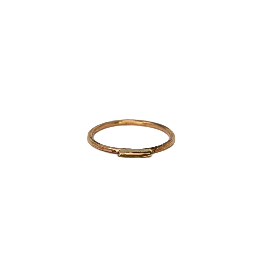 Horizontal Bar Ring – Zahavah Jewelry